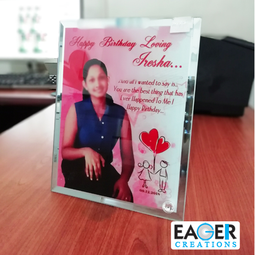 Glass Photo Frame Bl 01 Eager Creations